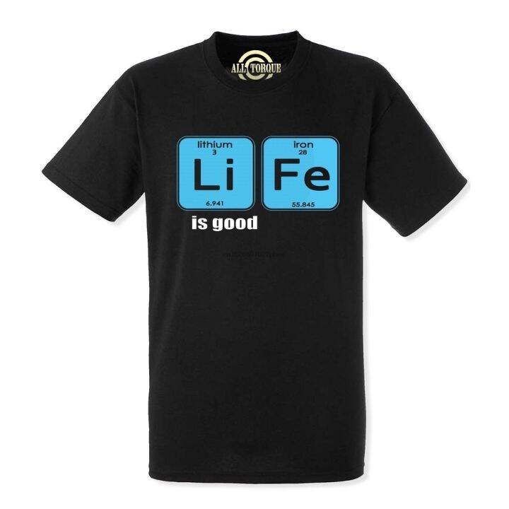 EV Electric Vehicle Car Lithium ion battery Mens T-shirt Tesla Leaf ...