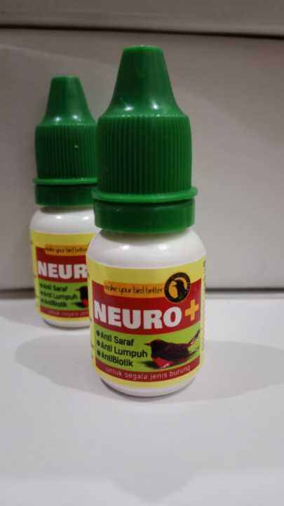 NEURO PLUS Obat Burung Anti Saraf Anti Lumpuh Anti Kejang danTetelo NDV ...