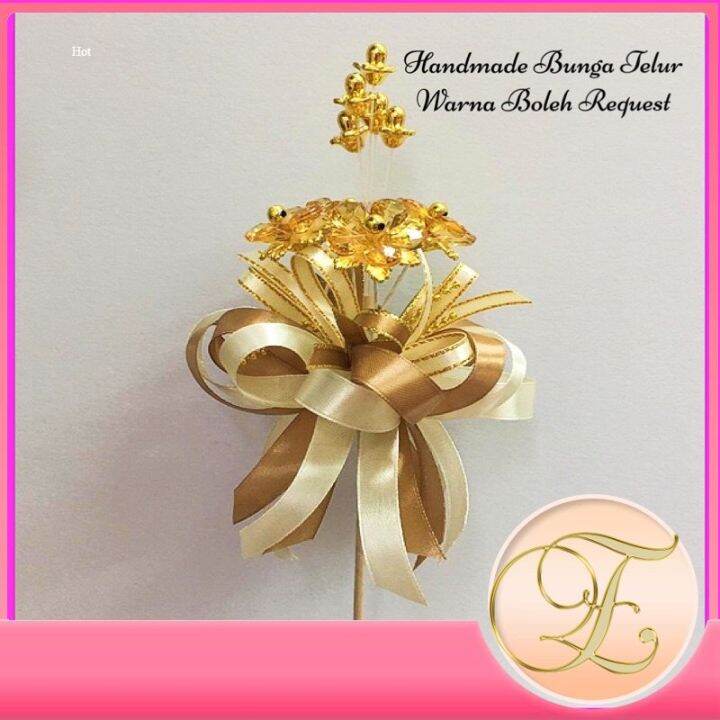 Handmade Bunga Telur Pahar Wedding Engagement Souvenir Gift Egg Flower ...