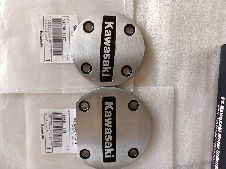 TUTUP BAK MAGNET DAN OLI NINJA 150 R RR ORIGINAL ATAU CAVER BAK MESIN ...