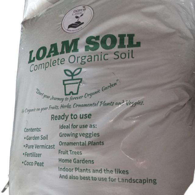 ORGANIC LOAM SOIL WITH FERTILIZER (10 KILOS) gardening supplies | Lazada PH
