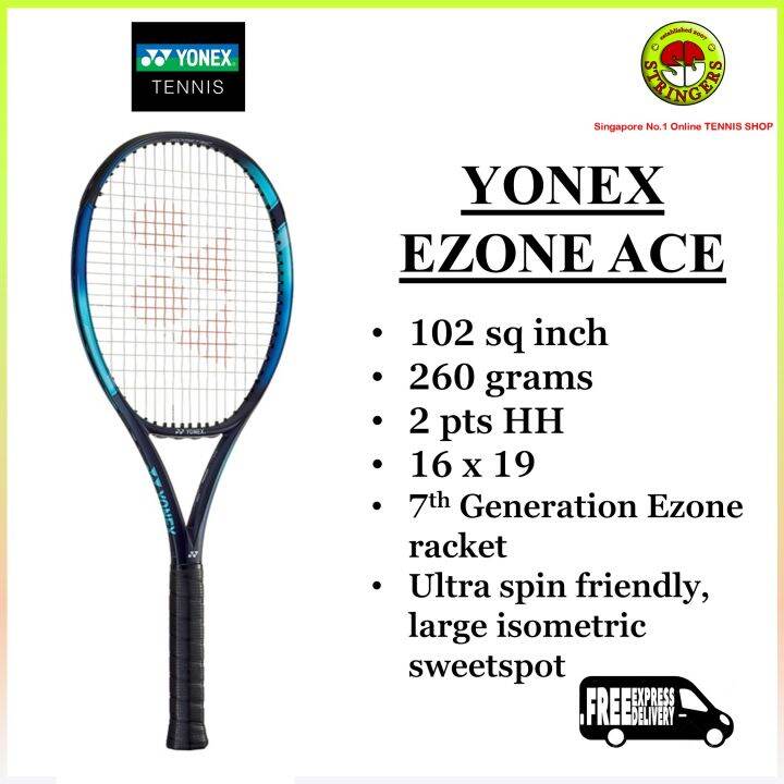 Yonex Ezone Ace Tennis Racket | Lazada Singapore