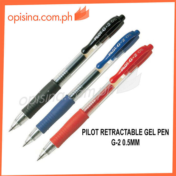 PILOT RETRACTABLE GEL PEN G2 0.5MM | Lazada PH