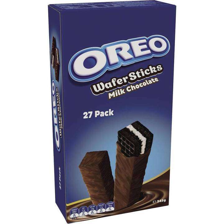 Oreo Wafer Sticks Milk Chocolate เวเฟอร์กรุบกรอบ รสช็อกโกแลตกลมกล่อมสอด ...