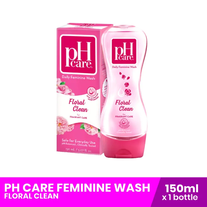pH CARE Feminine Wash Floral Clean 150ml, women's hygiene, personal care, daily feminine wash ...