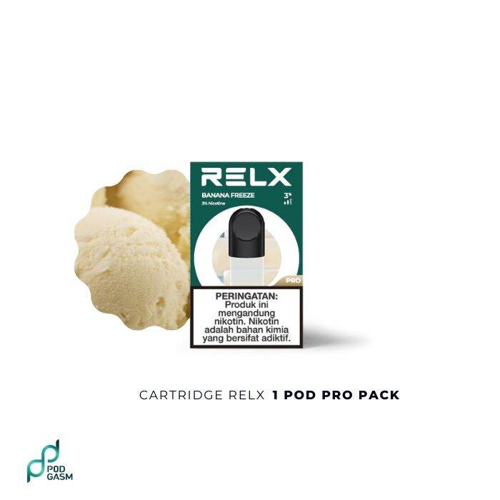 Relx Pods Pro Singlepod "BANANA FREEZE" | Lazada PH