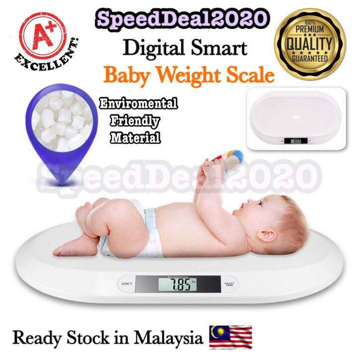 SpeedDeal💥Premium Digital Smart Baby Weight Scale Weighing Scale ...
