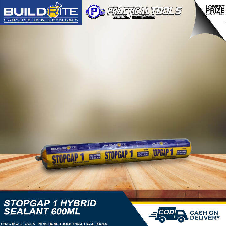 BUILDRITE STOPGAP 1 HYBRID SEALANT WHITE 600ML | Lazada PH