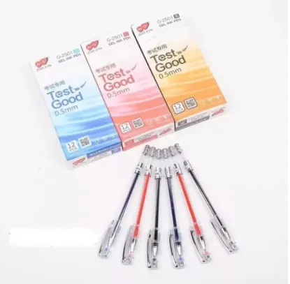 G-2501 TEST GOOD GEL PEN 0.5MM 12 PIECES BLACK | Lazada PH
