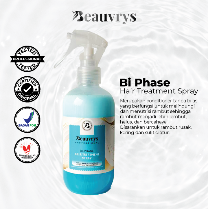 Beauvrys Professional Hair Treatment Spray Bi Phase Keratin | Lazada ...