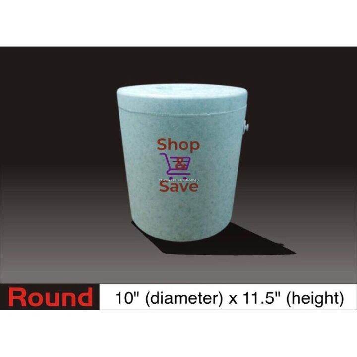 STYRO BOX / POLAR ICE CHEST ROUND COOLER | Lazada PH