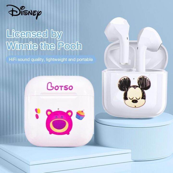 หูฟังบลูทูธ D10 Disney Mickey And Friends แท้ 100 % BT5.2 หูฟังบลูทูธ ...