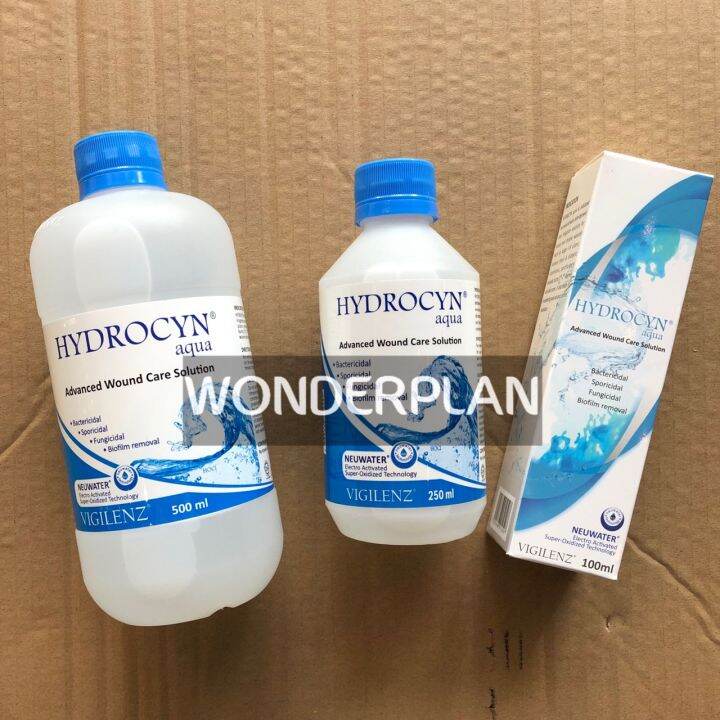 Wonder Plan Hydrocyn Aqua Advanced Wound Care Solution 100ml/ 250ml ...