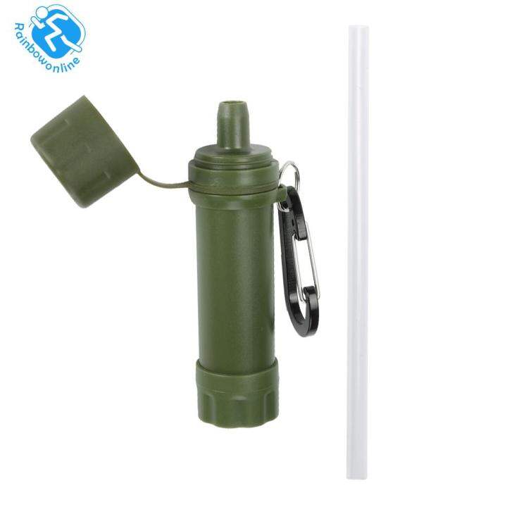 Outdoor Drinking Water Filter Tools Hiking Survival Water Purifier w ...