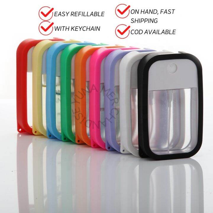 38ml Travel Portable Card Type Pocket Spray Bottle Perfume Alcohol ...