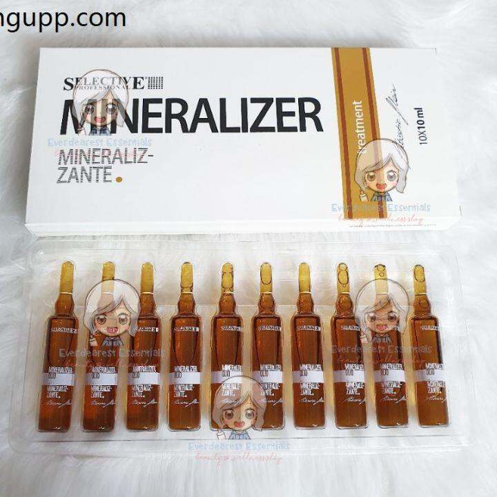 SELECTIVE MINERALIZER OLIO HAIR AMPOULE OIL REPAIR TREATMENT 10ML 1pc ...