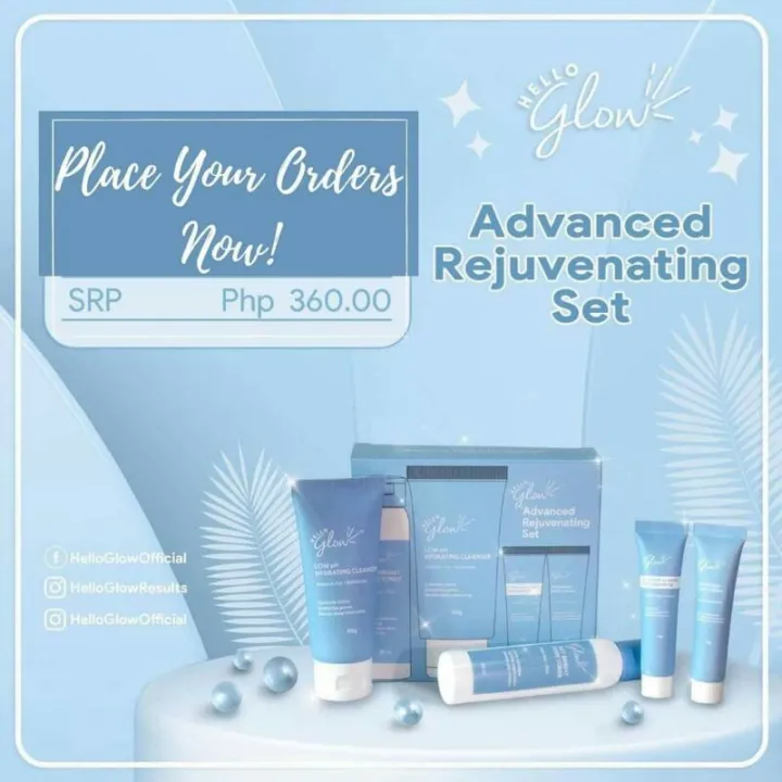 Hello Glow Advanced Rejuvenating Set | Lazada PH