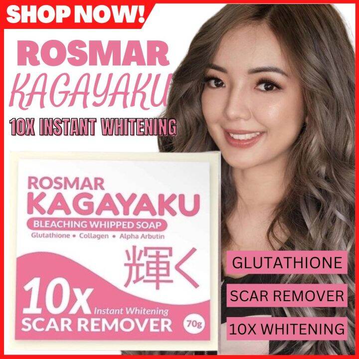 TRENDZ Rosmar Kagayaku Bleaching Whipped Soap 10x Instant Whitening ...