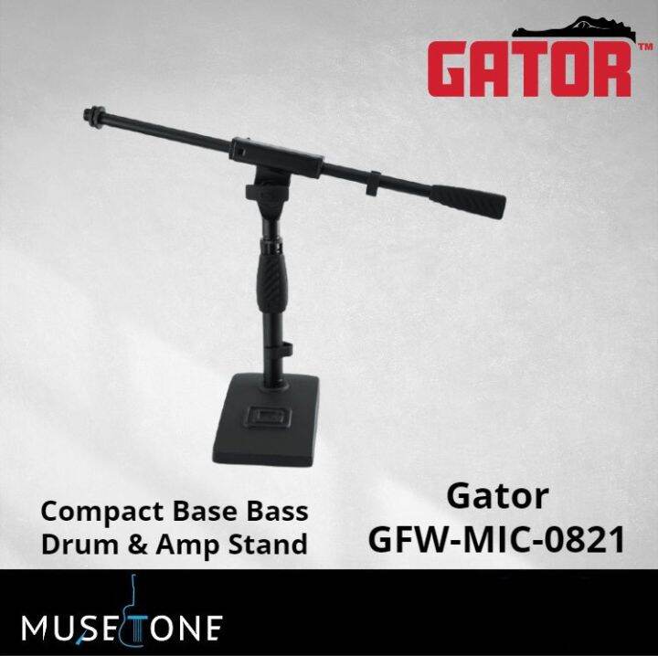 Gator Frameworks GFW-MIC-0821 Compact Base Bass Drum and Amp Mic Stand | Lazada