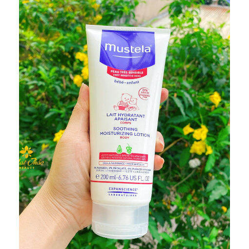 [MUSTELA-NHẠY CẢM]. Sữa Dưỡng Da Toàn Thân Cho Trẻ Sơ Sinh & Em Bé Mustela Soothing Moisturizing ...