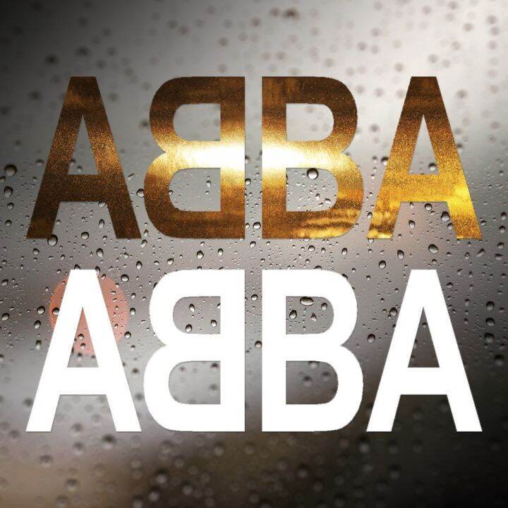 1X Sticker | ABBA | Band Logo | Weather Proof Decal | 6 inches | Lazada PH