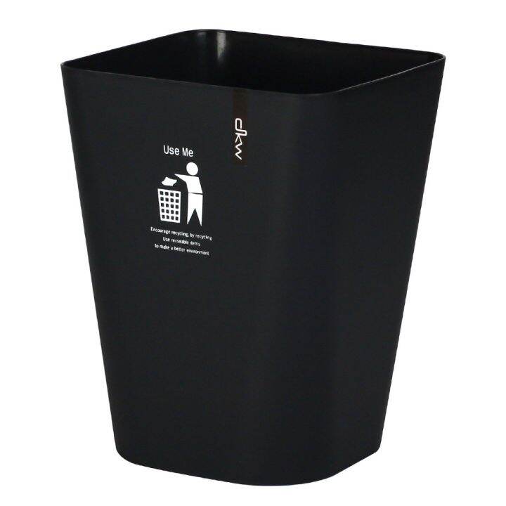 ส่งฟรี จากไทย DAI KYOWA ถังขยะเหลี่ยม 5.5 ลิตร HH-222P *เทาดำ เก็บเงิน ...