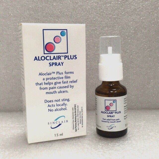 Aloclair Plus Spray 15ml obat sariawan | Lazada Indonesia