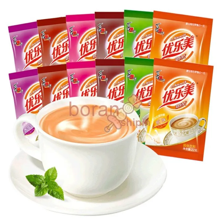 优乐美奶茶袋装多种口味 U Loveit Instant Milk Tea 22g | Lazada