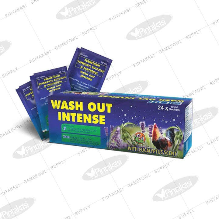 PINTAKASI 1 box 24 sachets LDI Wash Out Intense Washout Shampoo 10ml ...