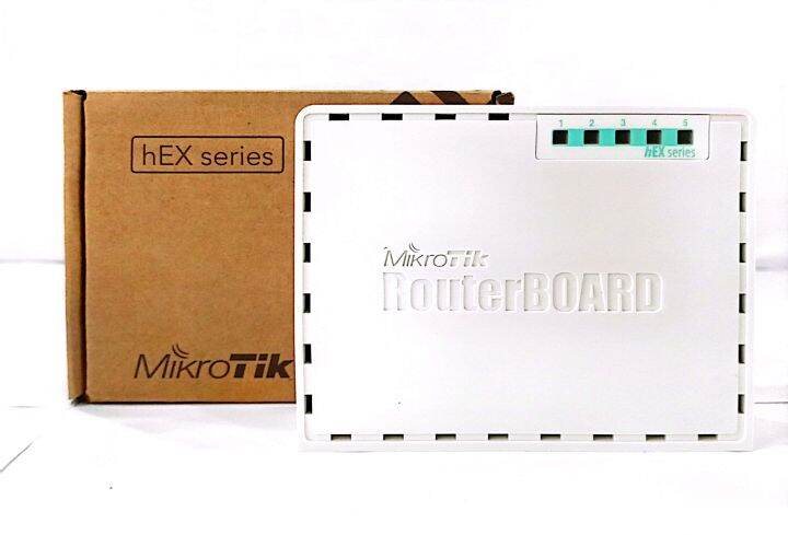 MikroTik hEX RB750Gr3 - 5-Port Gigabit Management Router with Anti-Lag ...