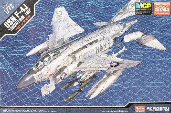 พลาสติก โมเดล ประกอบ academy สเกล1/72 F-4J Phantom II 'Showtime 100 ...