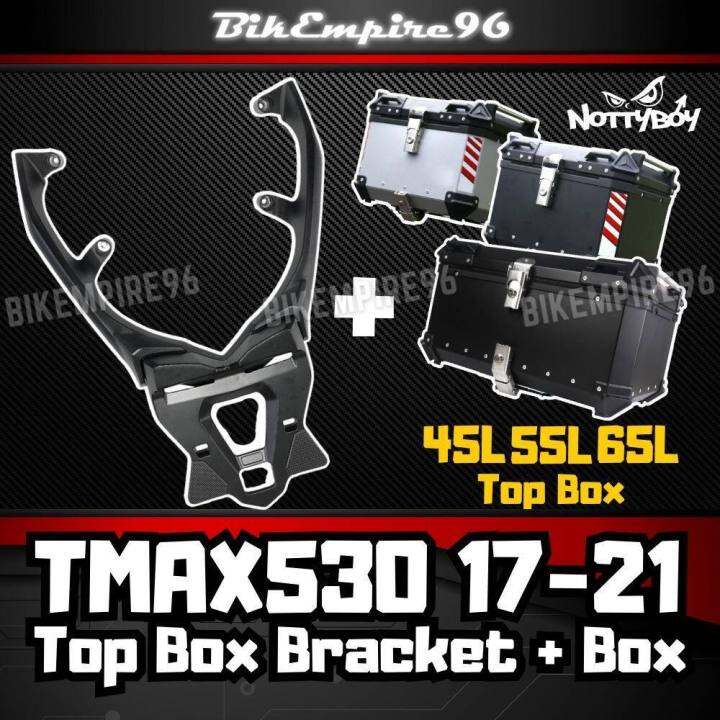 TMAX530 17-21 Heavy Duty Top Box Bracket + Rear Aluminium 45L 55L 65L Top Box Monorack | Lazada