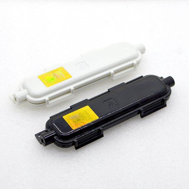 10pcs FTTH Drop Optical Fiber Protection Box Outdoor Waterproof ...