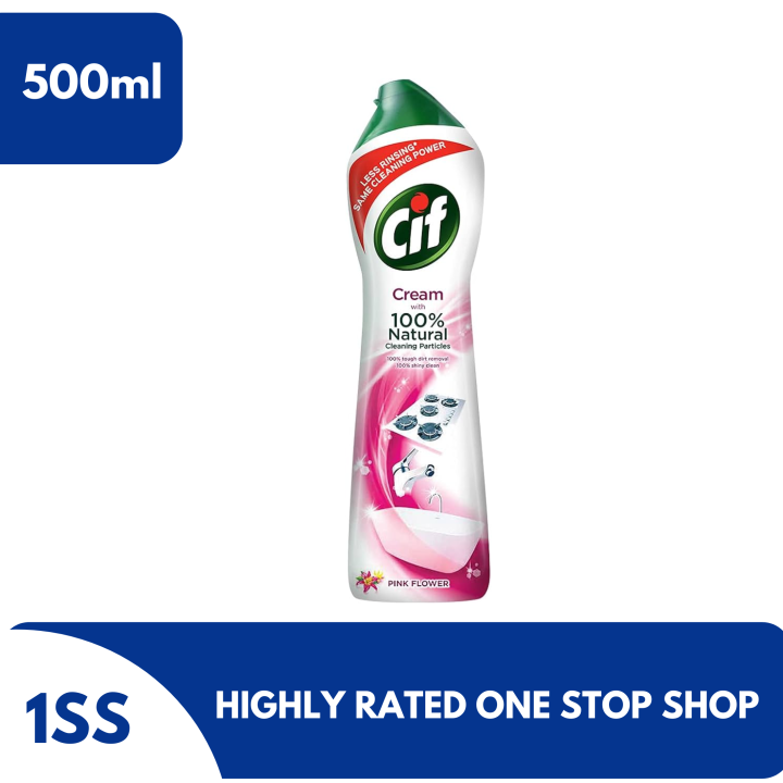 Cif Pink Multi Purpose Cream Cleaner, 500ml | Lazada PH