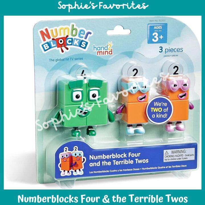 Numberblocks Four and The Terrible Twos Toy | Lazada PH