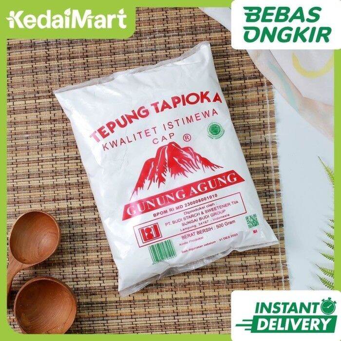 Tepung Tapioka Cap Gunung Agung 500 Gram | Lazada Indonesia