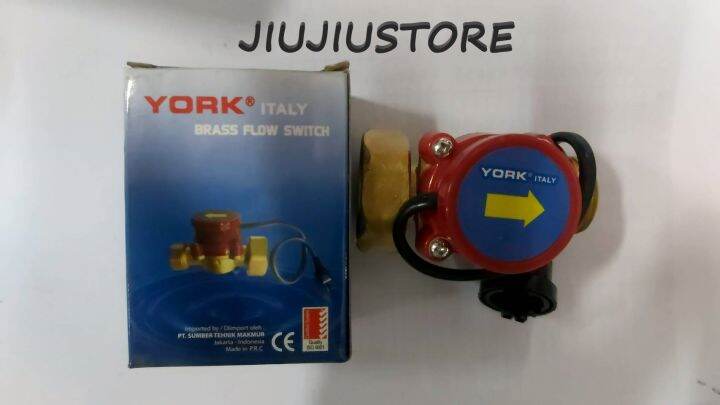 WATER FLOW SWITCH YORK 1 x 3/4 - SAKLAR OTOMATIS POMPA AIR BOOSTER ...