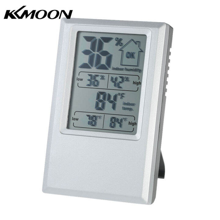 KKmoon °C/°F Digital Ther-mometer Hygrometer Indoor Temperature ...