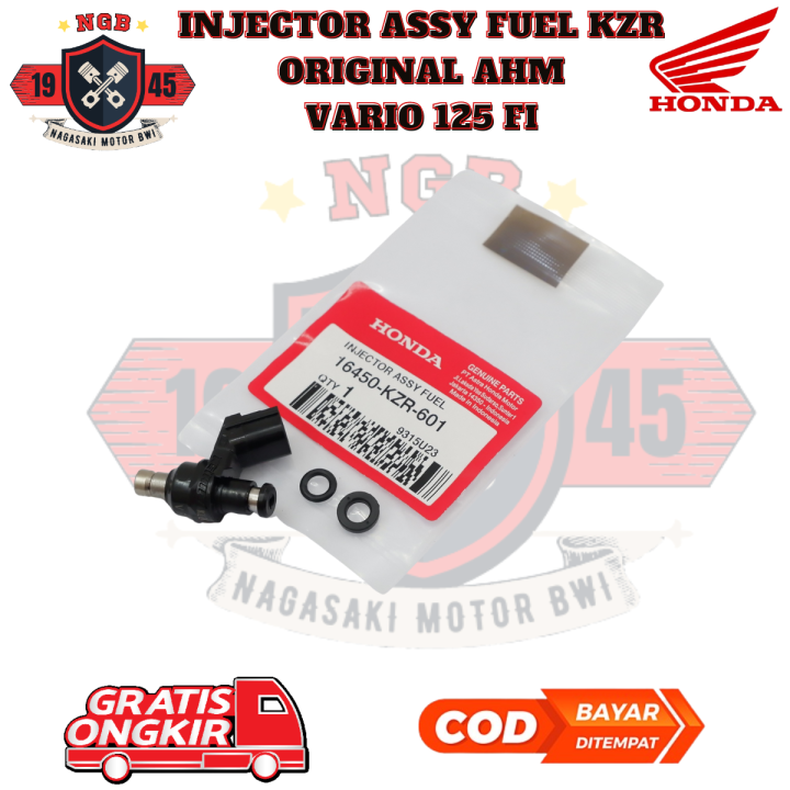 Injektor Assy Fuel KZR Original AHM Honda Vario 125 FI /Injector ORI ...