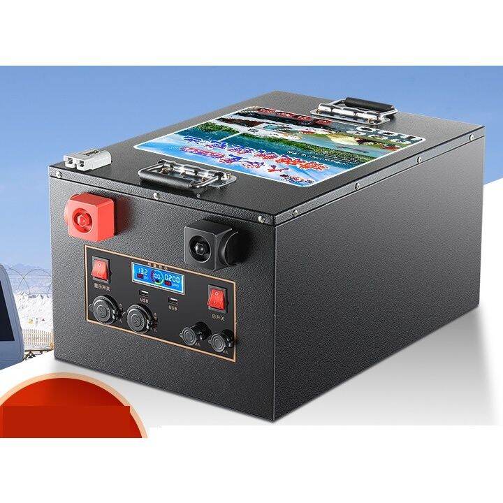 Bình Pin Lithium 12V-100AH Đủ Dung lượng,Kich điện Lưu Trữ Năng Lượng ...