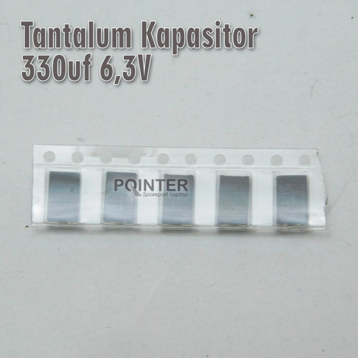 Kapasitor Tantalum Capasitor Kapasitor 330uf 330 uf 6,3V 6,3 volt | Lazada Indonesia
