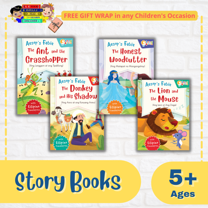 Le Bruj - Aesop's Fable / Story Books With English-Tagalog Translations ...