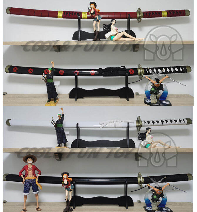 One Piece Zoro Sword 104cm Wooden Sword Samurai Sword Yamato Shusui ...