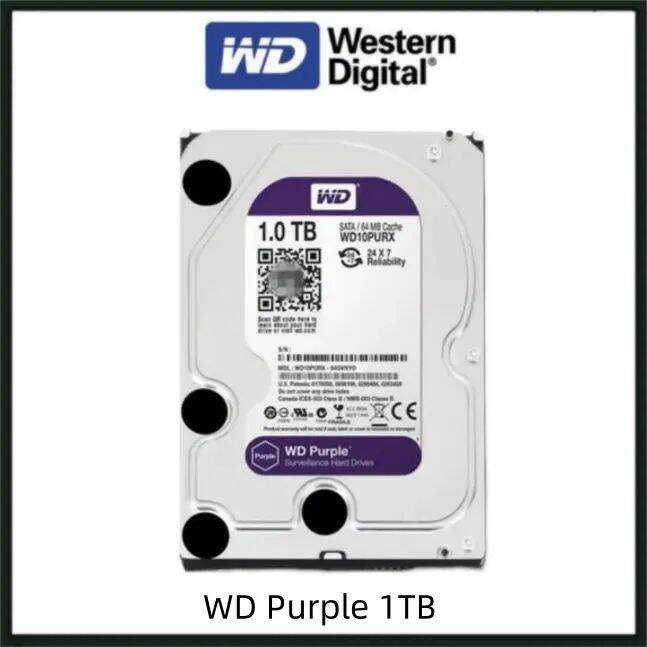 WD Purple 1TB 3.5" Harddisk for CCTV | Lazada PH