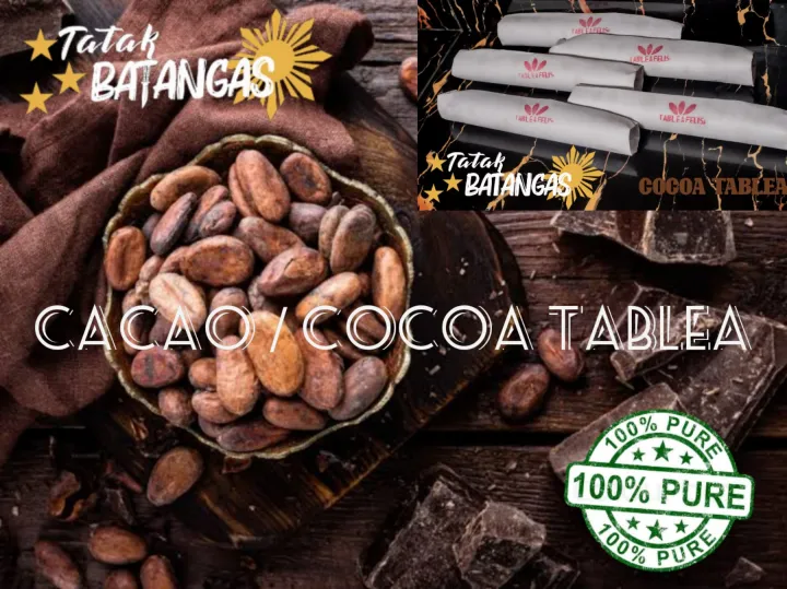 100% Pure Cacao Cocoa Tablea Tablet Chocolate | Lazada PH