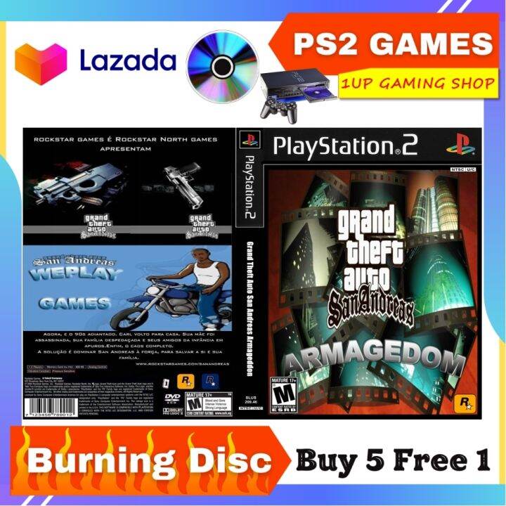 Kaset DVD Game PS2 GTA Armageddon | Lazada Indonesia
