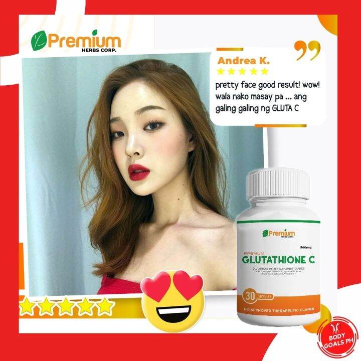 🔥[Body Goals PH]🔥 100% ORIGINAL Glutathione C (30 Capsules) with Collagen Vitamin c Grapeseed ...
