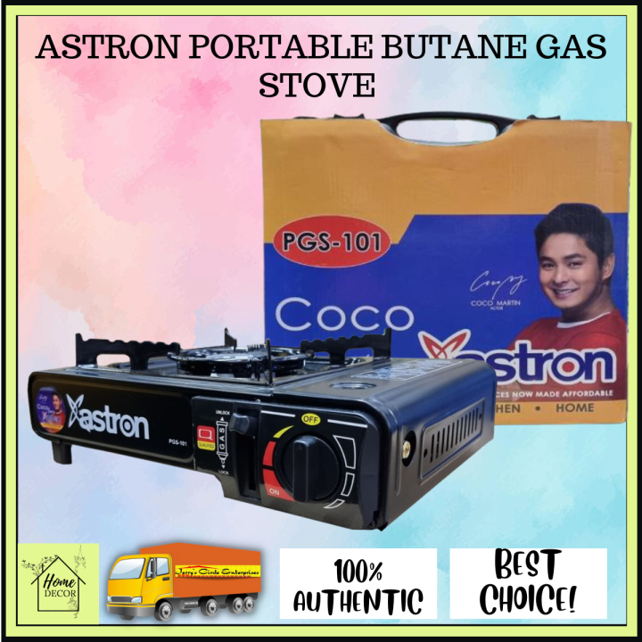 ASTRON PORTABLE BUTANE GAS STOVE / PGS-101 HEAVY DUTY GAS STOVE | Lazada PH