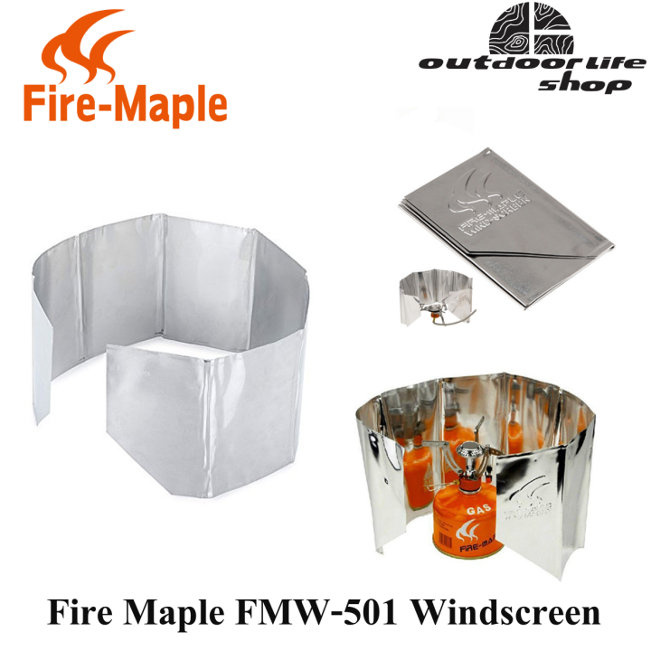 Fire Maple FMW-501 Windscreen แผ่นบังลมน้ำหนักเบา พับได้ | Lazada.co.th