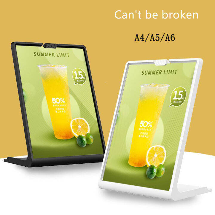 menu mica A5 chất lượng cao Menu Mica Để Bàn Khổ Dọc A4 A5 A6 menu mica ...